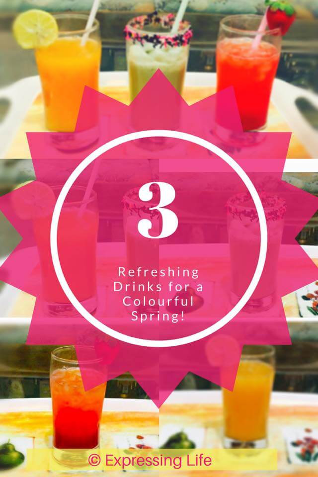 3 Refreshing Drinks for a Colourful Spring - Expressing Life