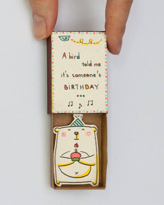 25 Cute DIY Matchbox Cards for Every Occasion - Expressing Life